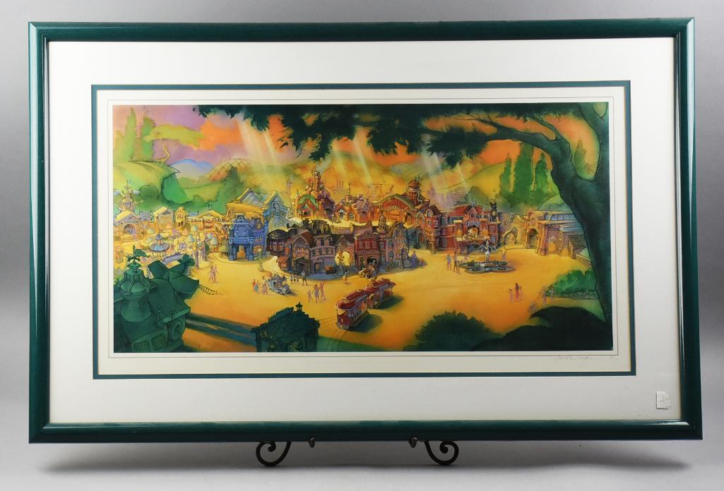 Disney Mickey's Toontown 1993 Signed Vaughn Auction