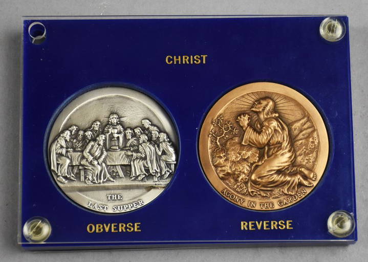 Medallic Art Co. .999 Silver And Bronze Religious Medals