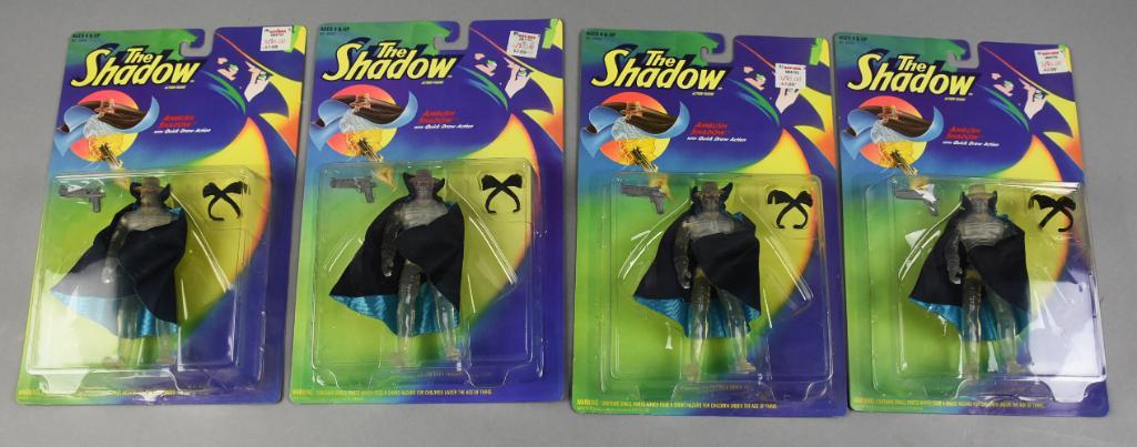 Nos 4 The Shadow Action Figures, Mint In Package