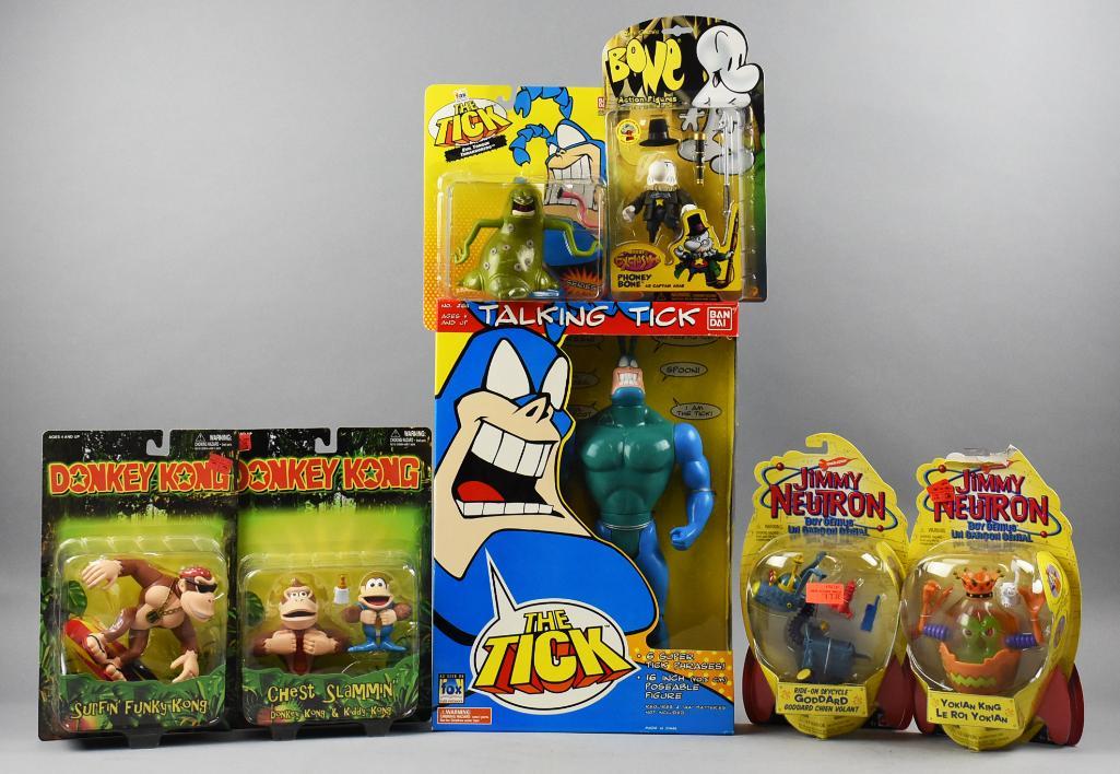 Nos Donkey Kong, Talking Tick, Bones And Jimmy Neutron