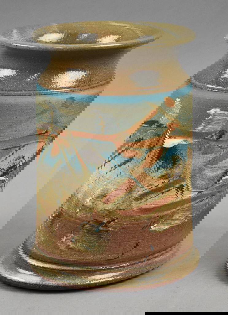 Vintage Signed Rowe Art Pottery Jug/vase Auction