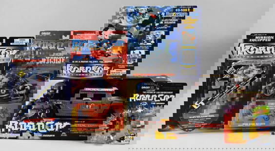 Toy Island Robocop Action Figures/vehicles, Mip Nos