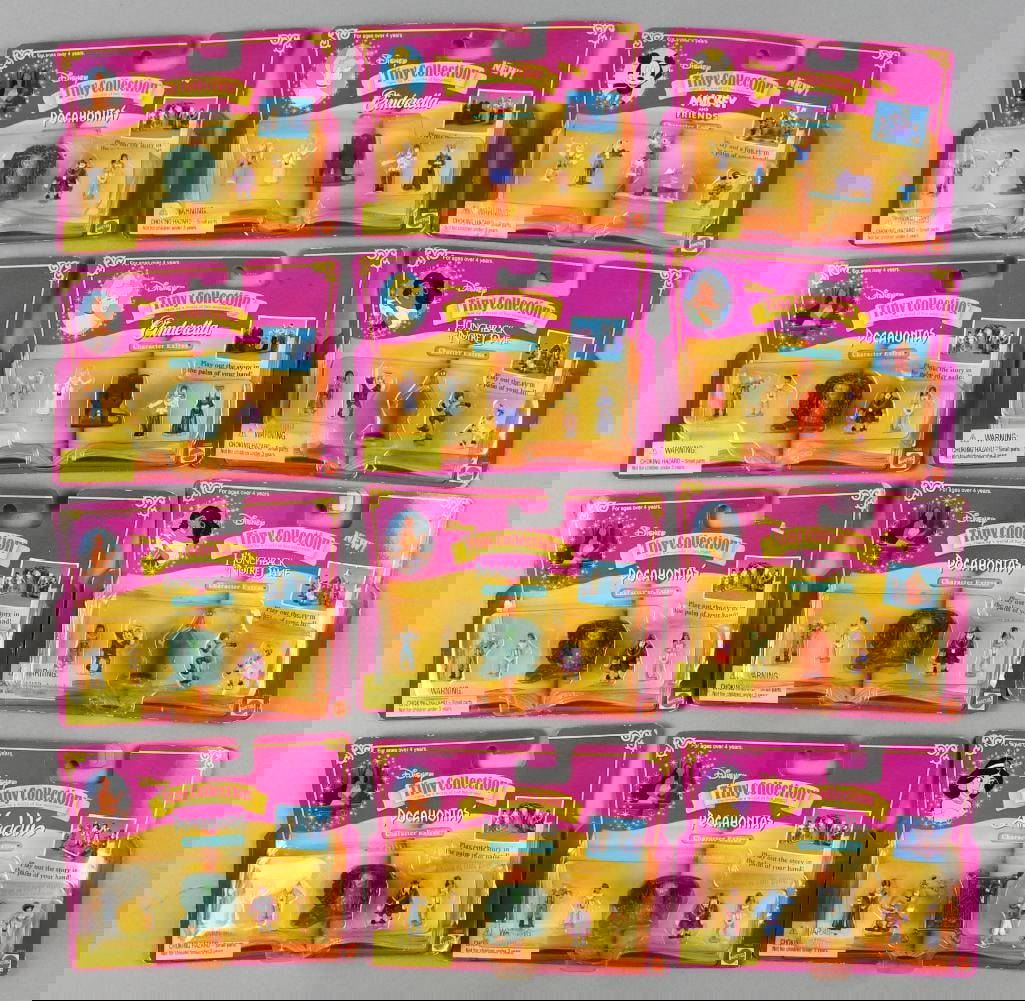 Mattel Disney Tiny Collection Action Figures-carded-nos Auction