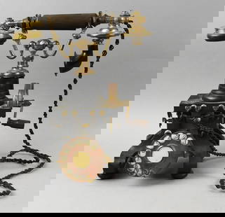 Antique Ericsson Eiffel Tower Skeleton Telephone