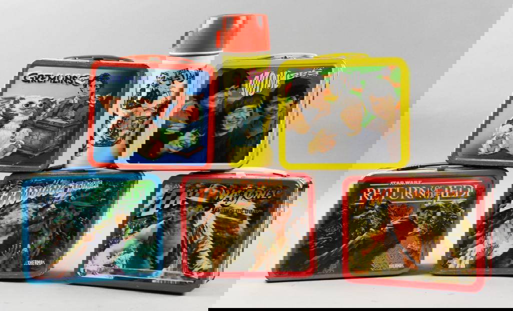 1970s-90s Classic Movie & Tv Lunch Boxes & Thermos Auction