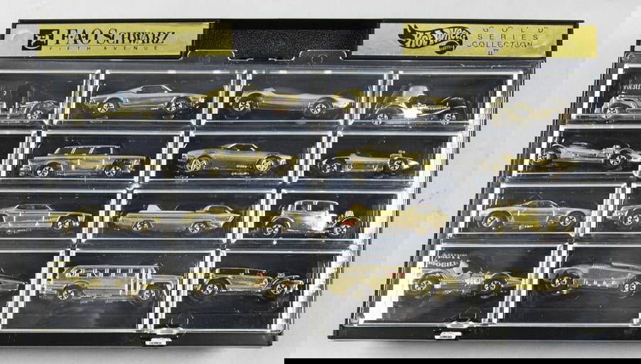 Mattel Hot Wheels Gold Series Collection Ii, Nib Nos