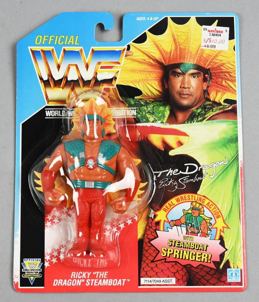 Wwf Ricky "the Dragon" Steamboat W/steamboat Springer Auction
