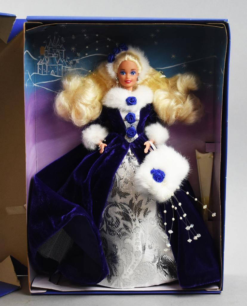1993 Mattel Winter Princess Barbie, Nrfb Auction