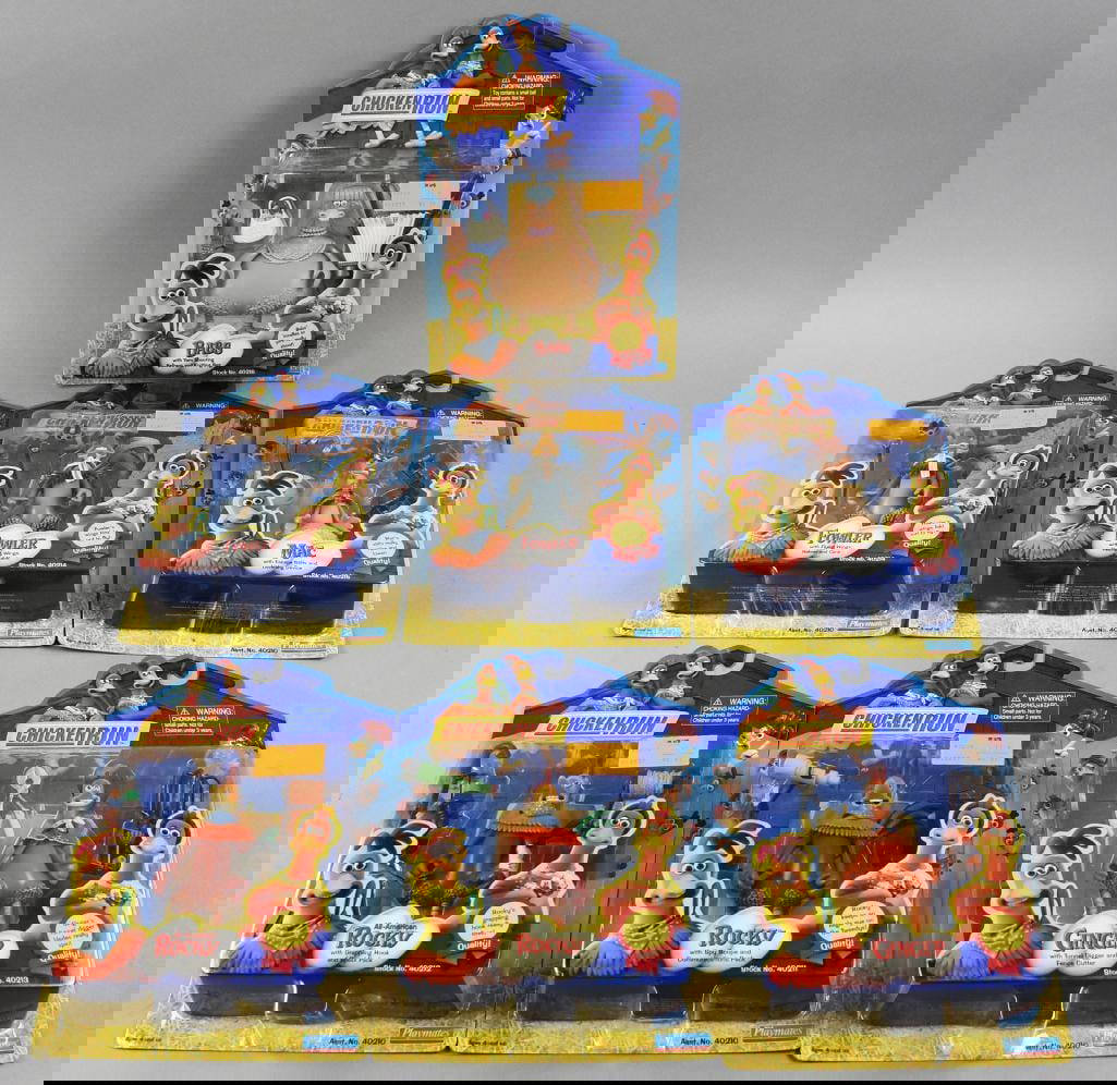 Playmates Chicken Run Action Figures - Carded - Nos Auction