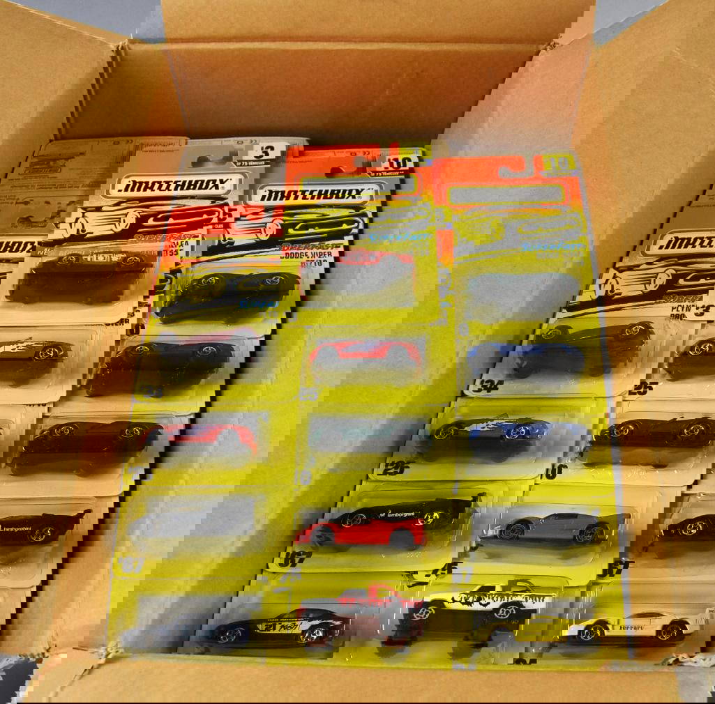 99 1995-96 Matchbox Superfast Carded-nos Auction