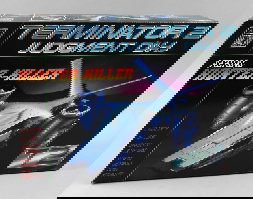 Terminator Ariel Hunter-killer Model-horizon-boxed-mint Auction