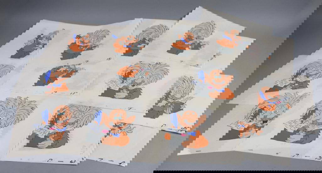 (33) 1989 Keebler Magic Middles Commercial, Production Cels Auction