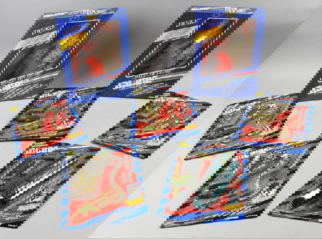 (5) 1993 Hasbro Gi Joe-hof Duke/mission Gear-mint-nos Auction