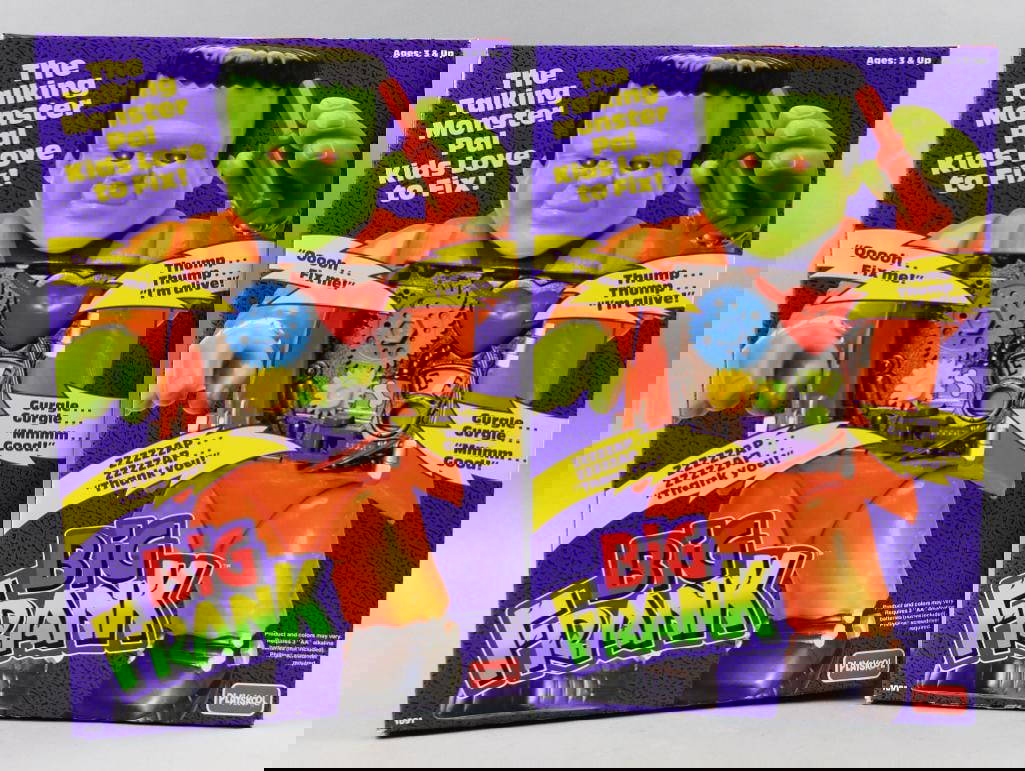 Playskool Big Frank Talking Monster-mint In Box-nos Auction