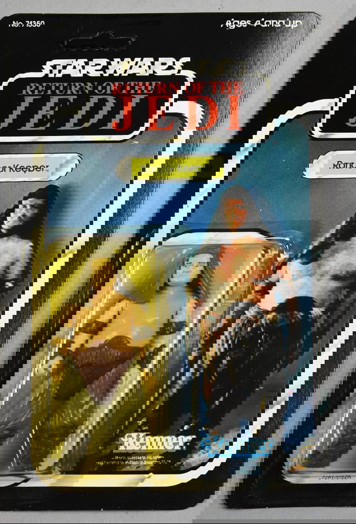 1983 Star Wars Rancor Keeper 77 Back Return Of The Jedi-moc Auction