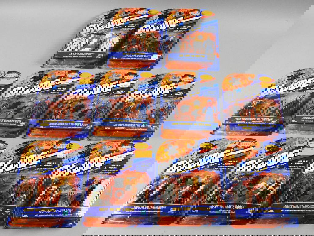 (10) 2001 Gi Joe Collector's Special Edition-moc-nos Auction