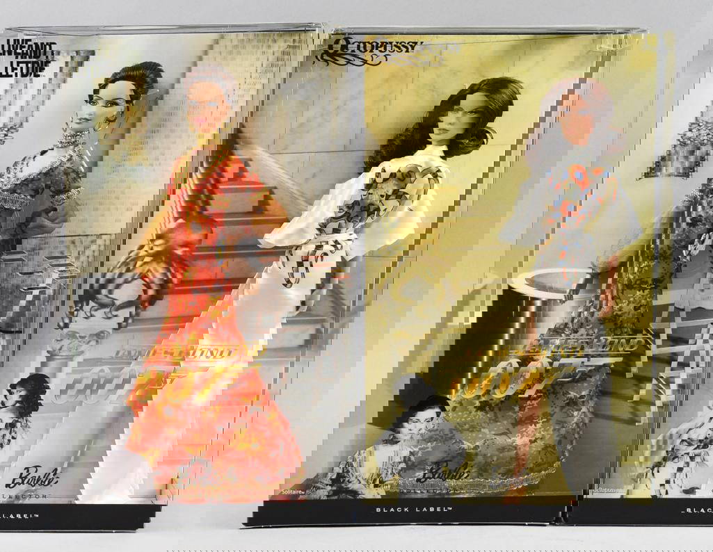 (2) 2010 Mattel Barbie - James Bond 007 - Nrfb - Nos Auction