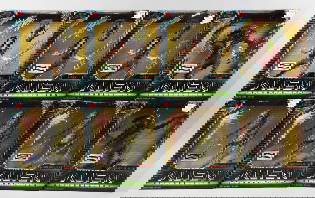 (8) 1997 Alien Resurrection Action Figures, Mib-nos Auction