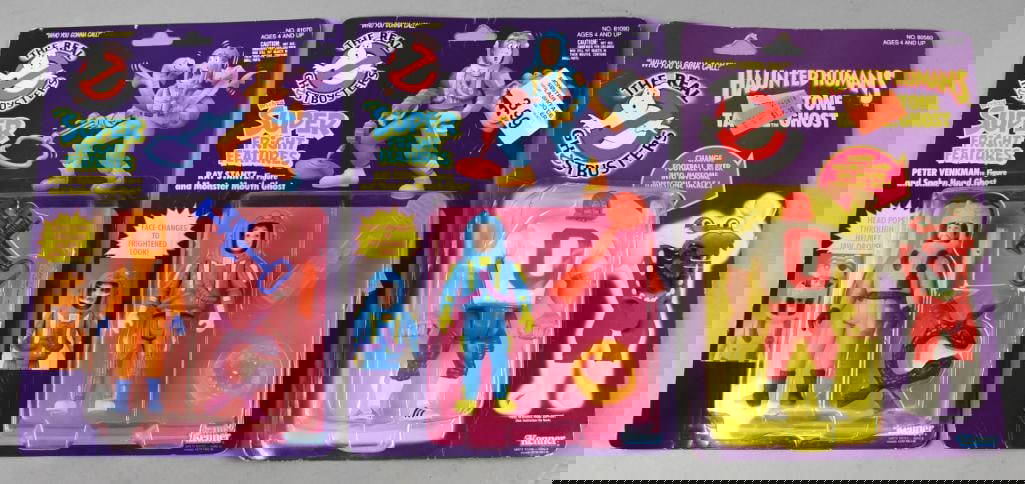 1986, 1988 89 Real Ghostbusters Super Fright/haunted Humans