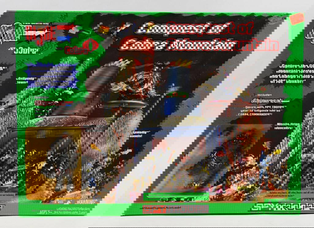 2003 Hasbro Gi Joe Conquest Of Cobra Mountain-mib-nos Auction