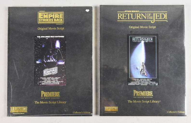 (2) Empire Strikes Back Return Of The Jedi Script Library