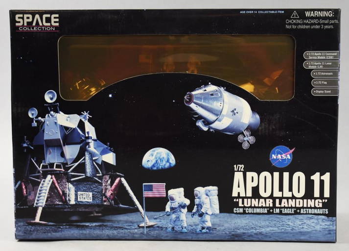 2011 Dragon Models Nasa Apollo 11 Diorama Mib Nos
