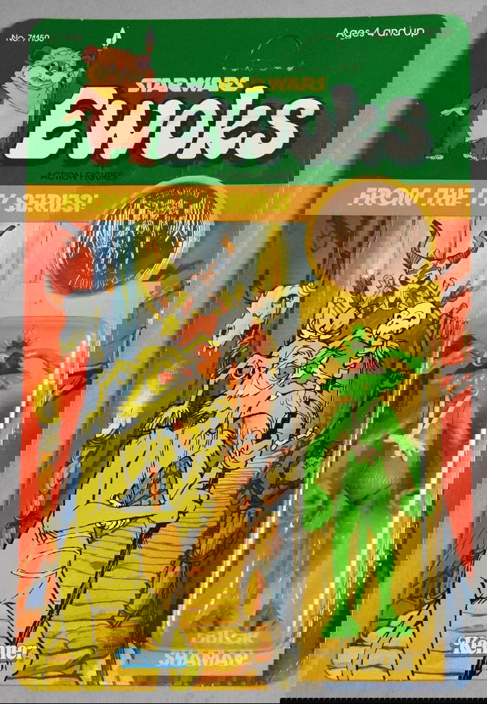 1985 Kenner Dulok Shaman W/ Token-ewoks-unpunched-nos Auction