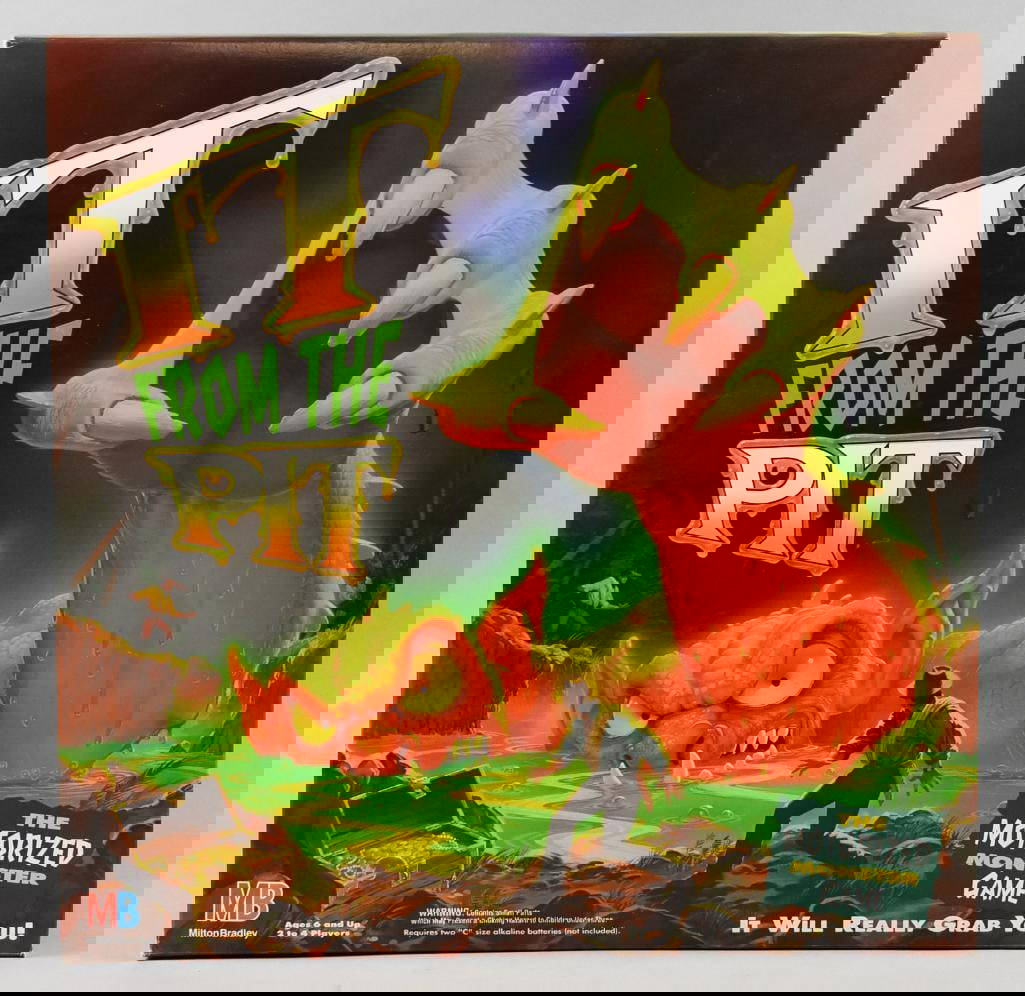 1992 Milton Bradley It From The Pit Monster Game-mib-nos Auction