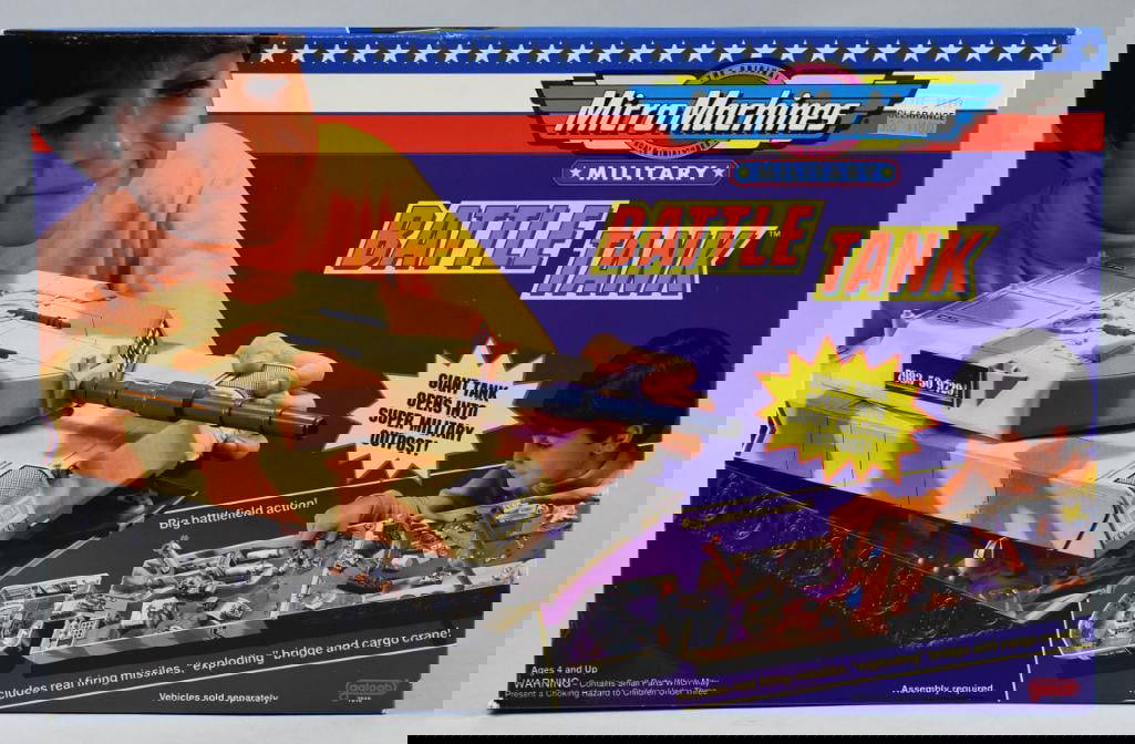 1992 Galoob Battle Tank Micro Machines-mip-nos Auction