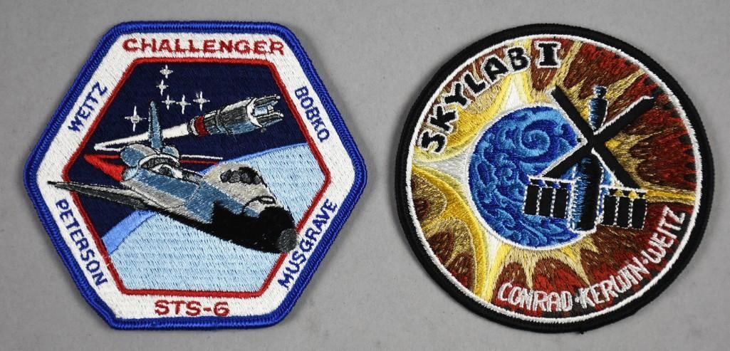 Paul Weitz Nasa Skylab 1 Pilot Personal Patches, Signed Auction