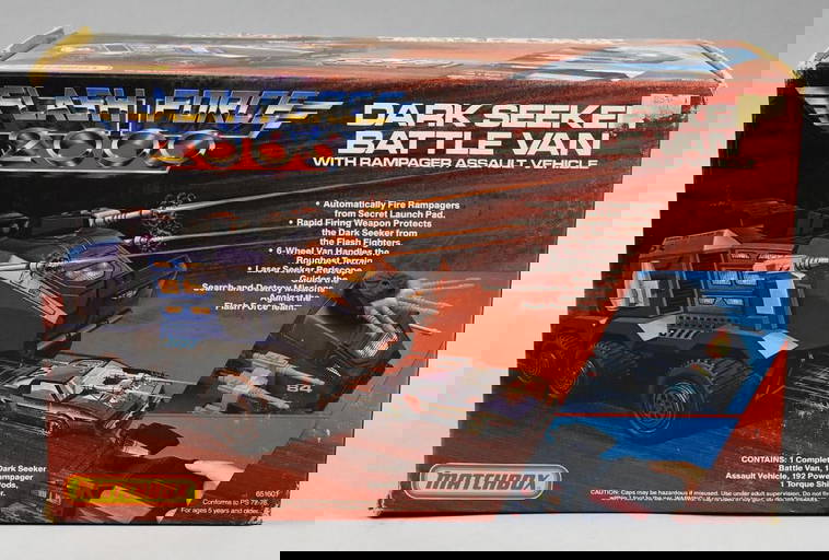 1984 Matchbox International Flash Force 2000 Mib Nos
