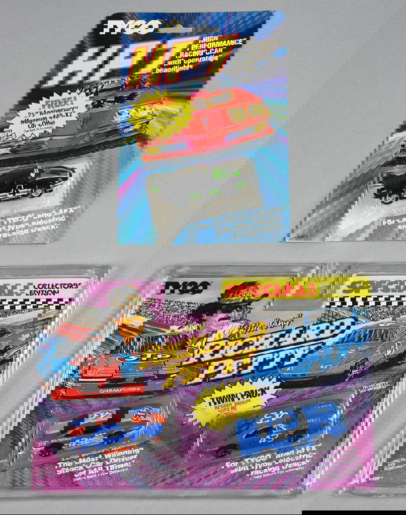 (2) 1985, 93 Tyco Richard Petty Twin Pack-hp7 Slot Cars-nos Auction