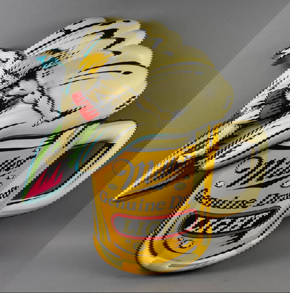 1992 Miller Genuine Draft Light 3d Surfer Sign-lighted Auction