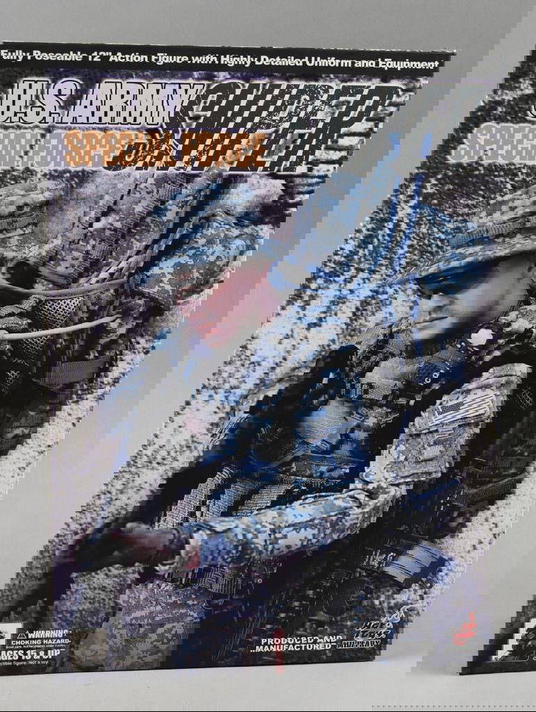 2008 Hot Toys Us Army Special Force Sniper 12"-mib-nos Auction