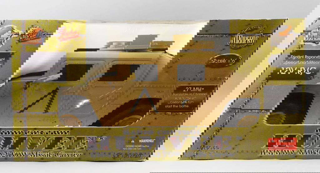 2004 21st Century Toys, Ultimate Soldier 1:6 Humvee-mib-nos Auction