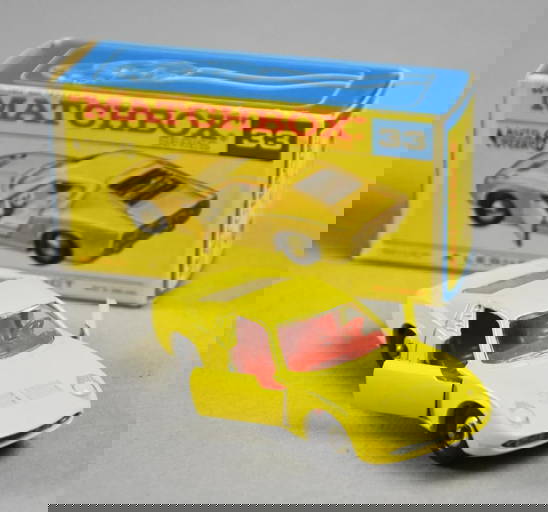 1969 Lesney Matchbox Lamborghini Miura P400 Original Box Nos