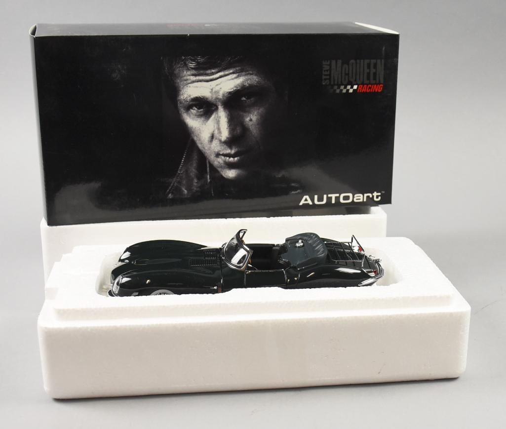 Autoart Models Steve Mcqueen Racing Ltd Ed. - Mib-nos Auction
