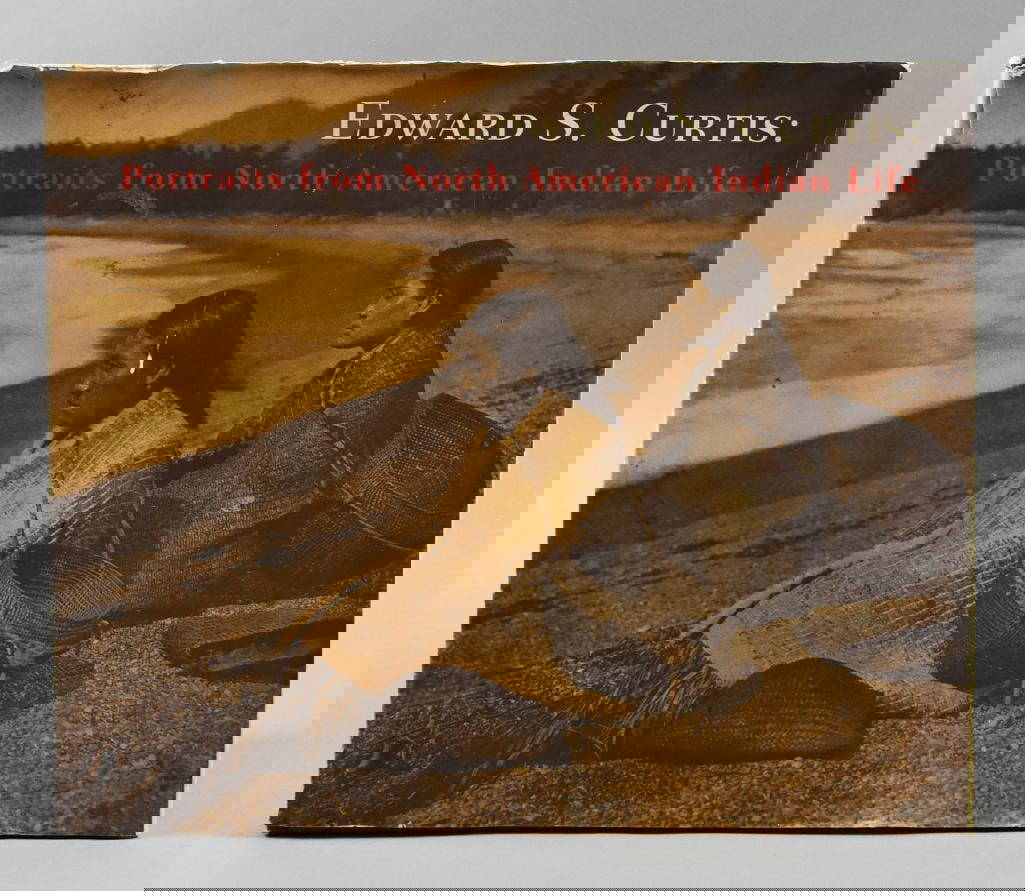 Edward S. Curtis Portraits From North American Indian Life-book Auction