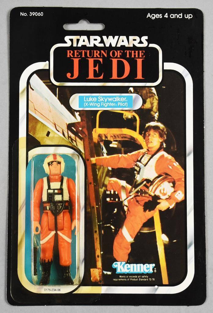 1983 Kenner Star Wars Luke Skywalker Rotj 79 B Moc-nos Auction