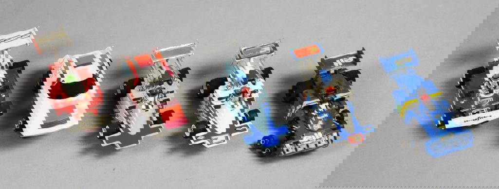 (5) Tomy Afx G-plus Slot Cars - Loose Auction