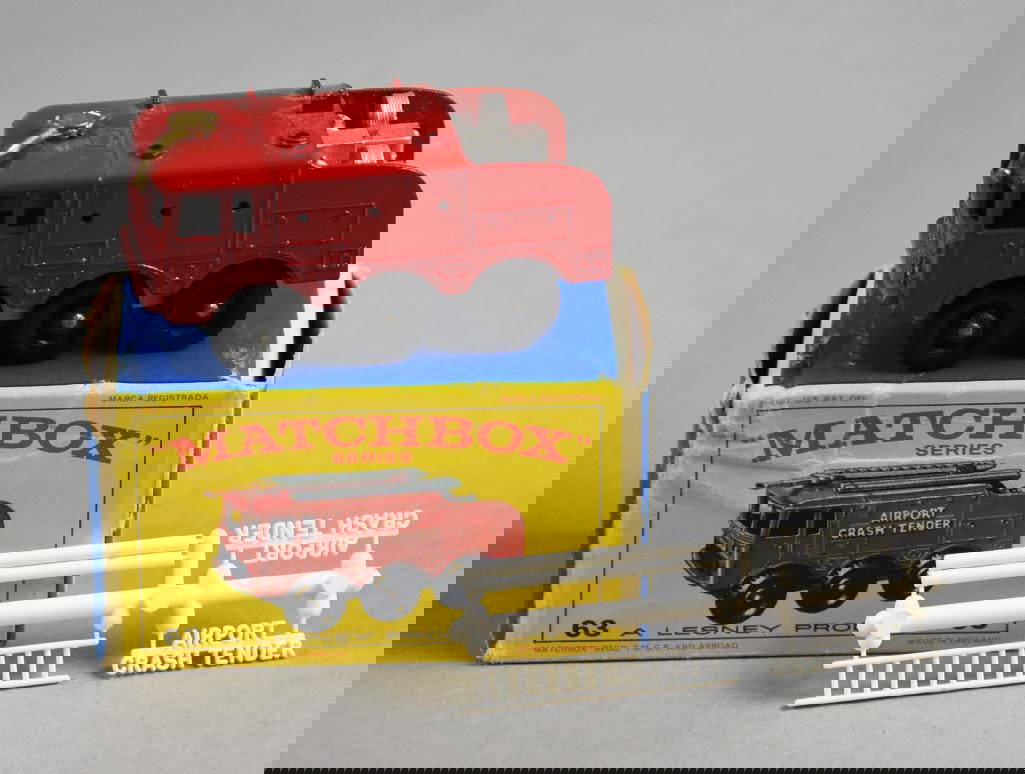 1965-68 Lesney Matchbox Foamite Crash Tender Unused Mib-nos Auction