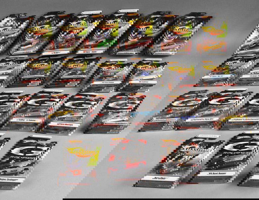(20) 2000s Hot Wheels G Machines Custom Classics Auction