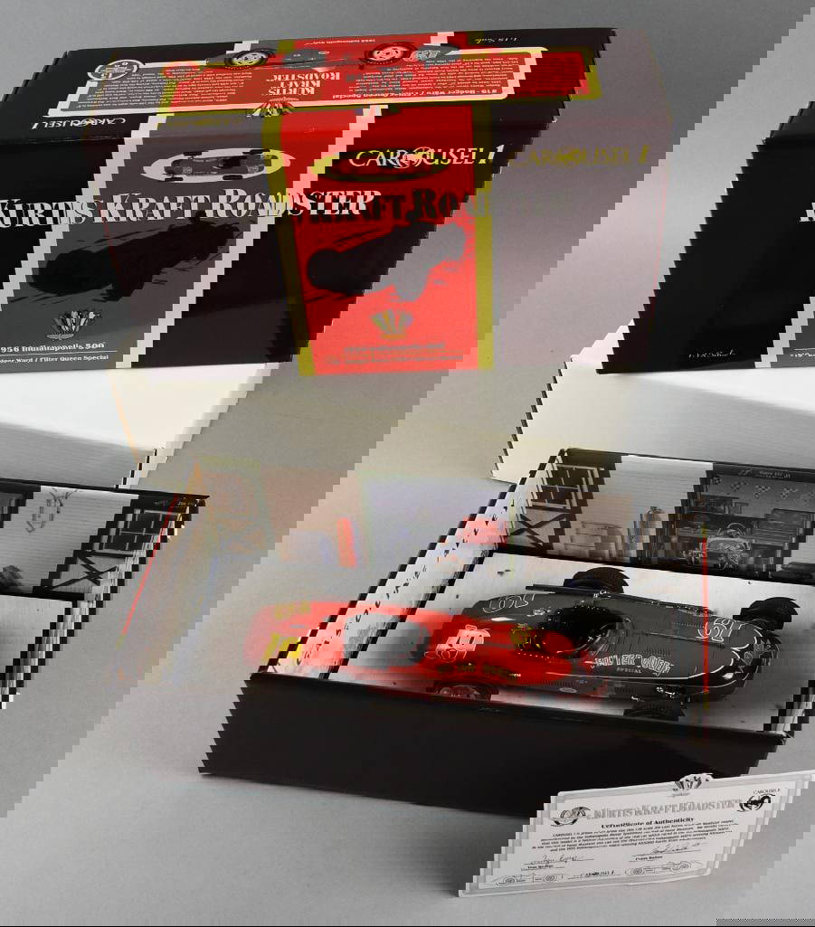 2000 Carousel 1 1:18 Kurtis Kraft Roadster 1956 Indy 500-nos Auction