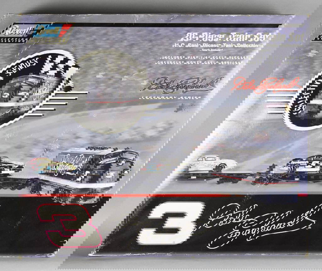 2001 Revell Ho Dale Earnhardt 20 Pc Train Set - Coa-mib Auction