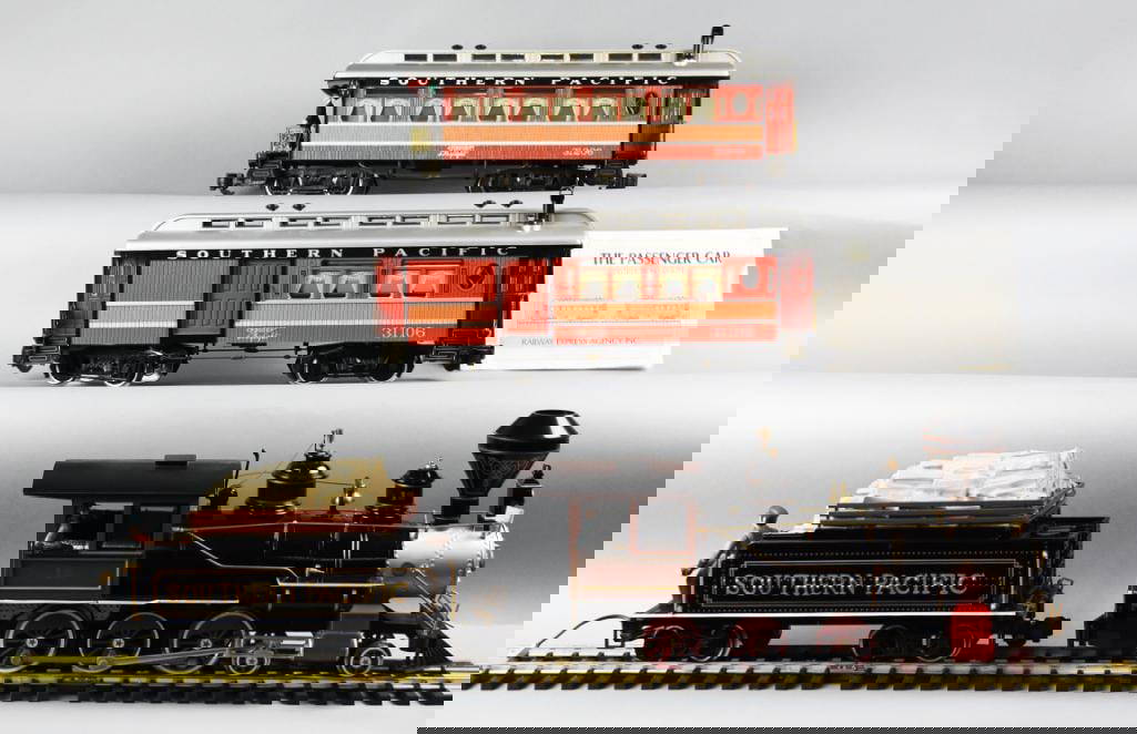 Baldwin Locomotive Works Southern Pacific Train Set Auction