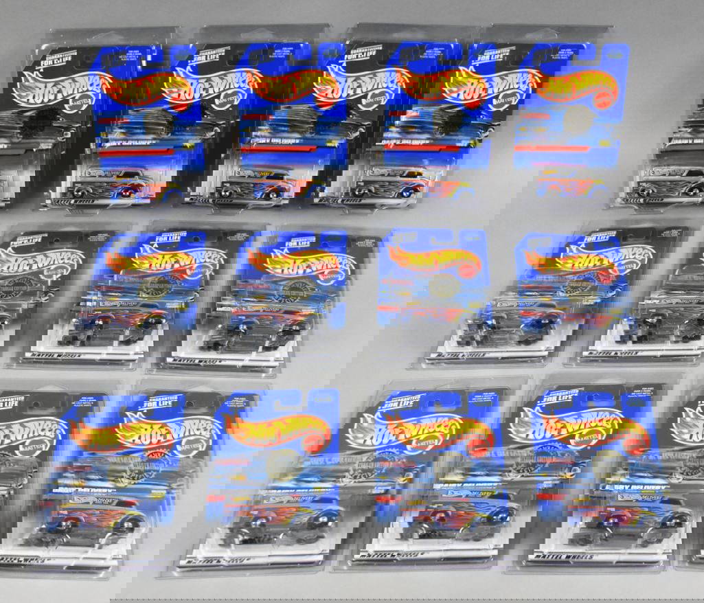 (12) 1998 Hot Wheels Trailer Edition Dairy Delivery-nos Auction