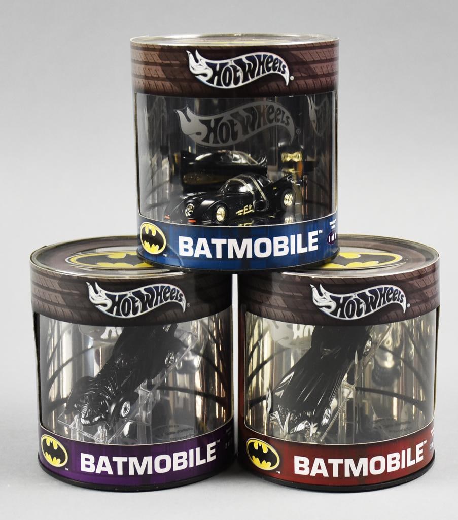 2004 Hot Wheels Batmobile Oil Can Series 3 Pc Set-ltd Ed-nos Auction