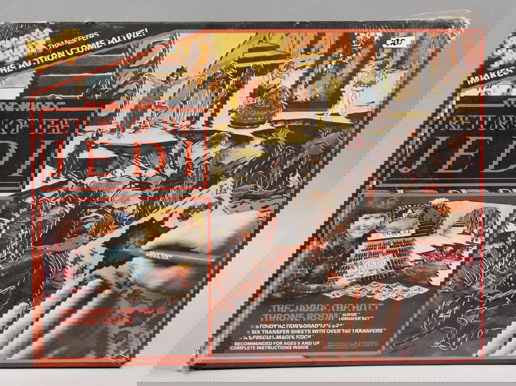 1983 Presto Magix Star Wars Return Of The Jedi Transfers-mib Auction