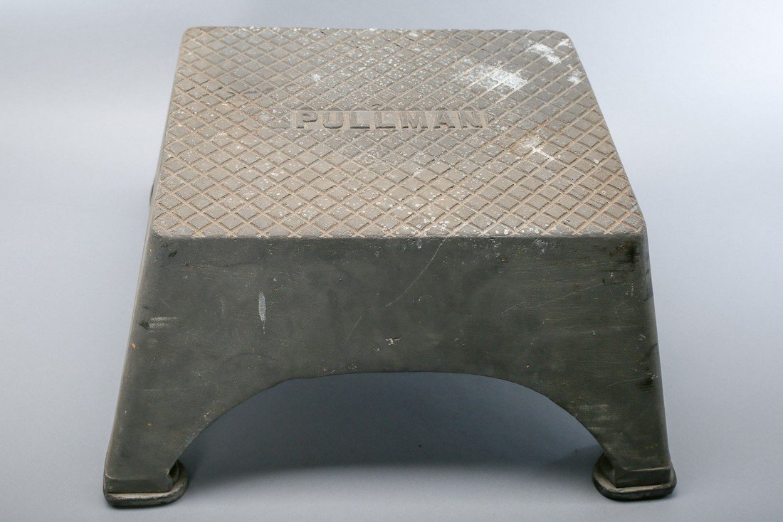 Vintage McCline Inc Pullman Railroad Step Stool
