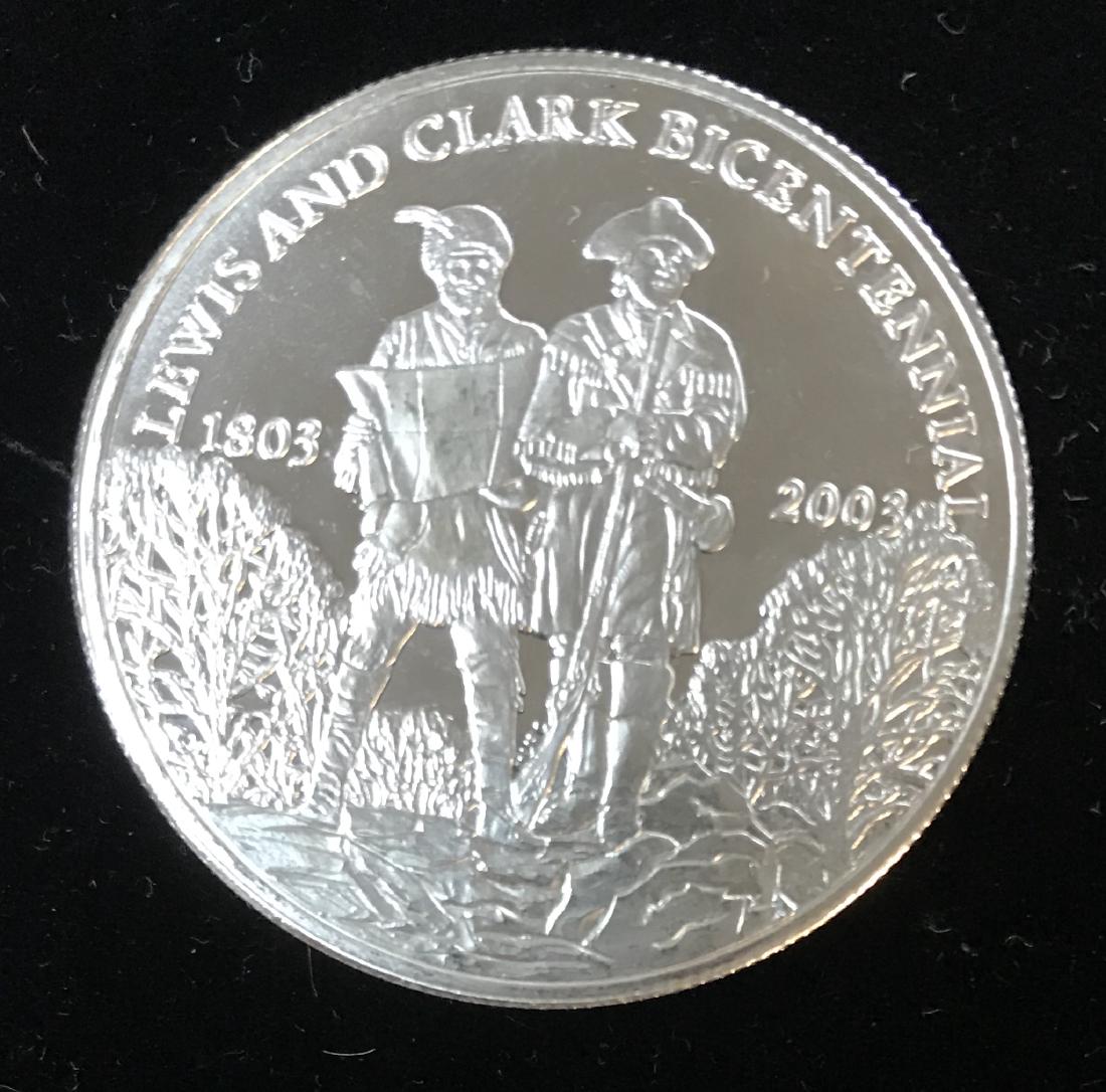 1803 2003 Lewis & Clark Bicentennial Usa 1 Tr Oz .999